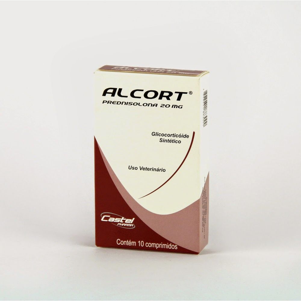 ALCORT 20mg - caixa com 10 compr. - femalepet