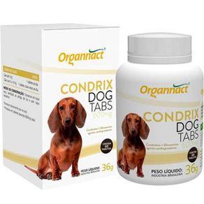 CONDRIX DOG ORGANNACT com 60 TABLETES - femalepet